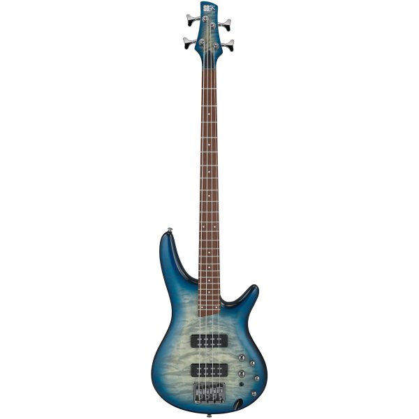 Ibanez SR400EQM-SCB Električni Bass – Stained Cosmic Blue Starburst boja