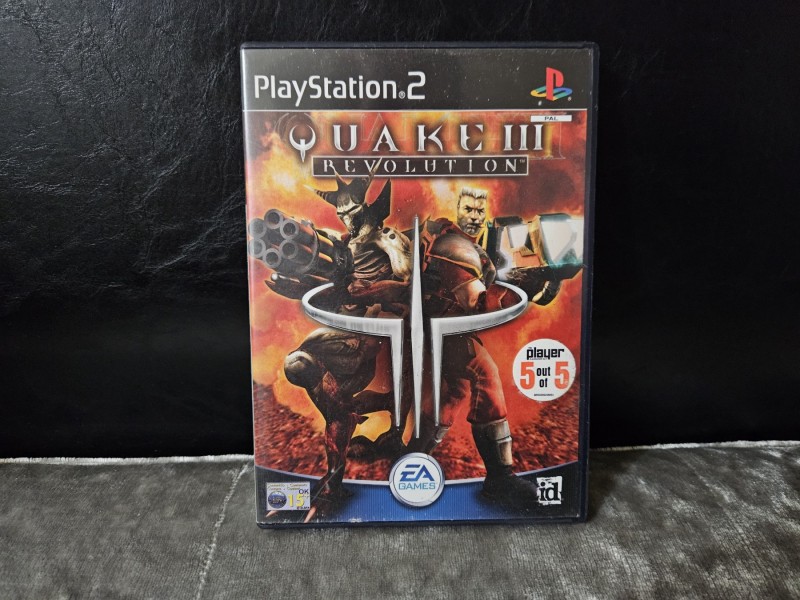 Quake III Revolution Sony PS2 UK