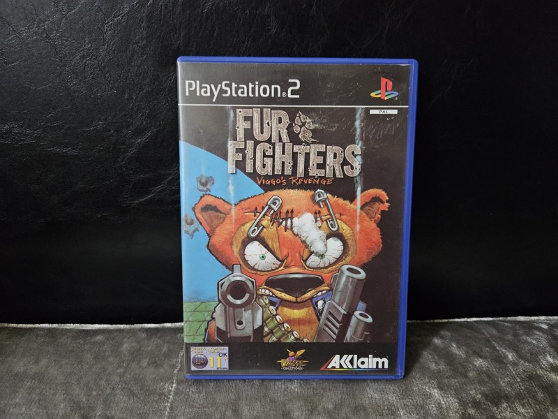 Fur Fighters Sony PS2 UK