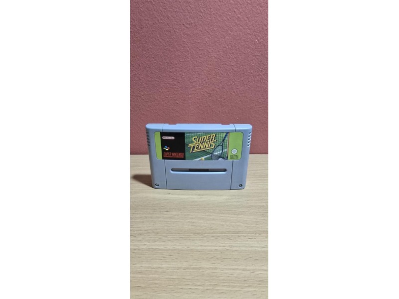 Super Tennis - Super Nintendo igra