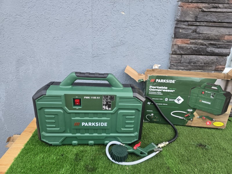 PARKSIDE PMK 1100 A1 – Prenosni kompresor 1100W – ODSEČ