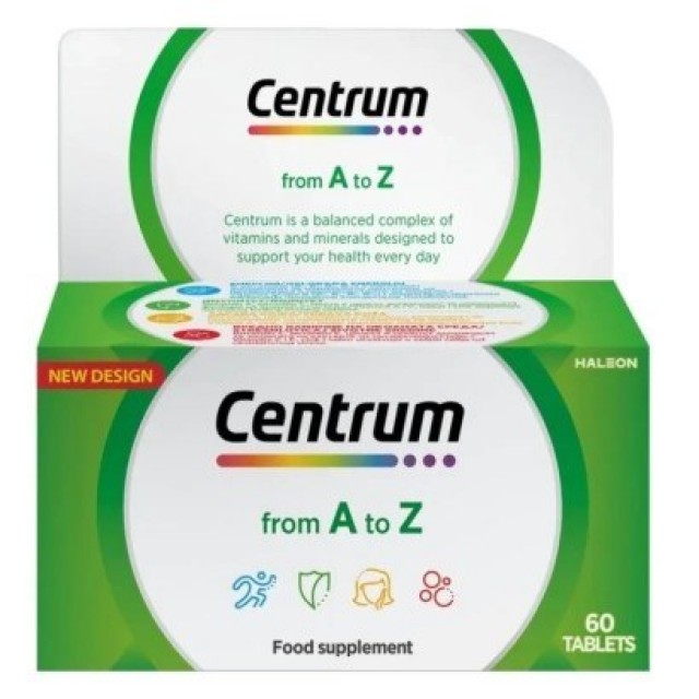 CENTRUM A-Z TABLETE A60