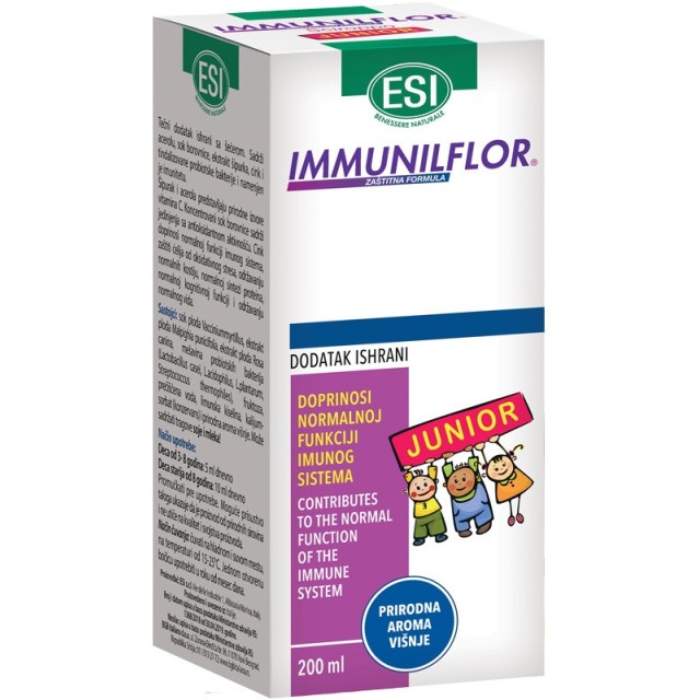 ESI IMMUNILFLOR SIRUP JUNIOR 200ML