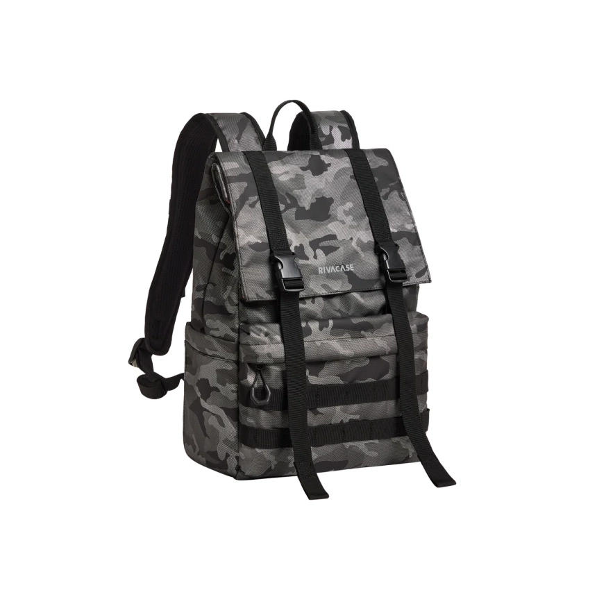 Torba za Laptop 15.6 Rivacase Sherwood Roltop 7621/siva camo