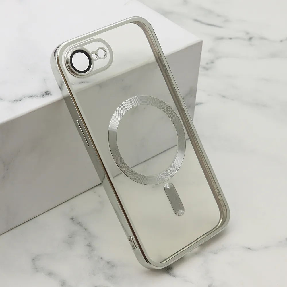 Futrola CAMERA PROTECT MagSafe za iPhone 16e/17e (6.1) srebrna