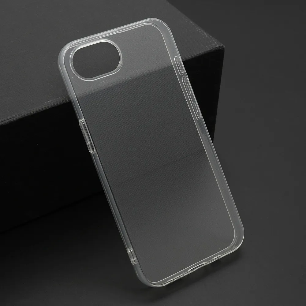 Futrola ULTRA TANKI PROTECT silikon za iPhone 16e/17e (6.1) providna (bela)