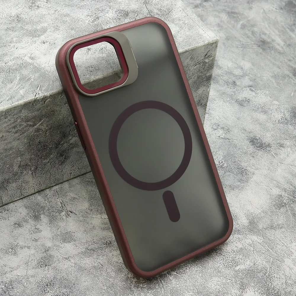 Futrola DARK DROP MagSafe za iPhone 16e/17e (6.1) bordo