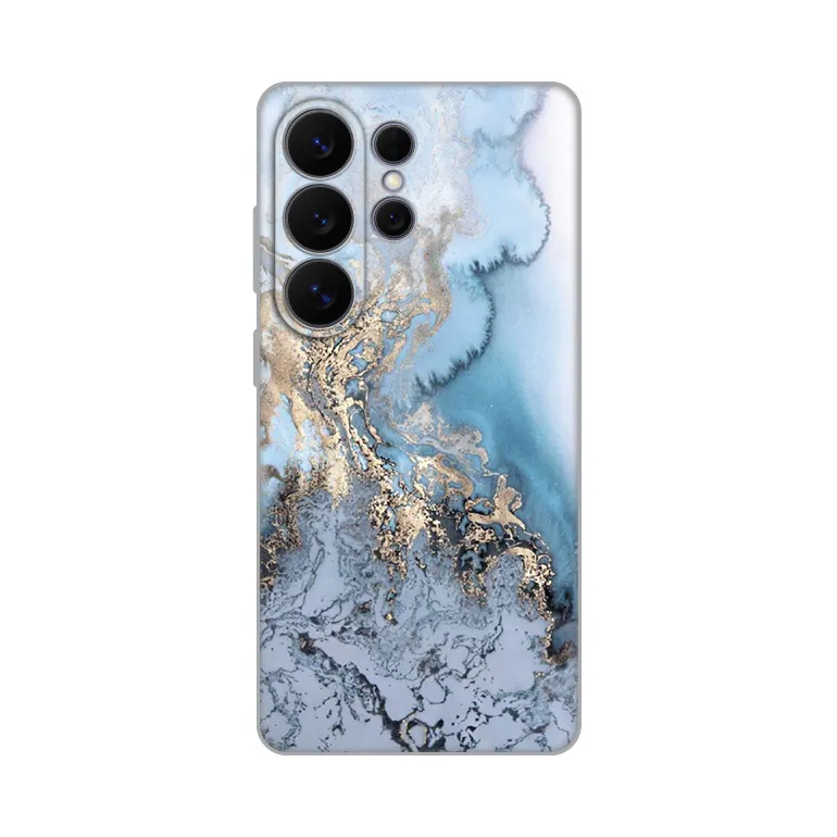 Maska Silikonska Print za Samsung S948B Galaxy S26 Ultra Blue Gold Marble