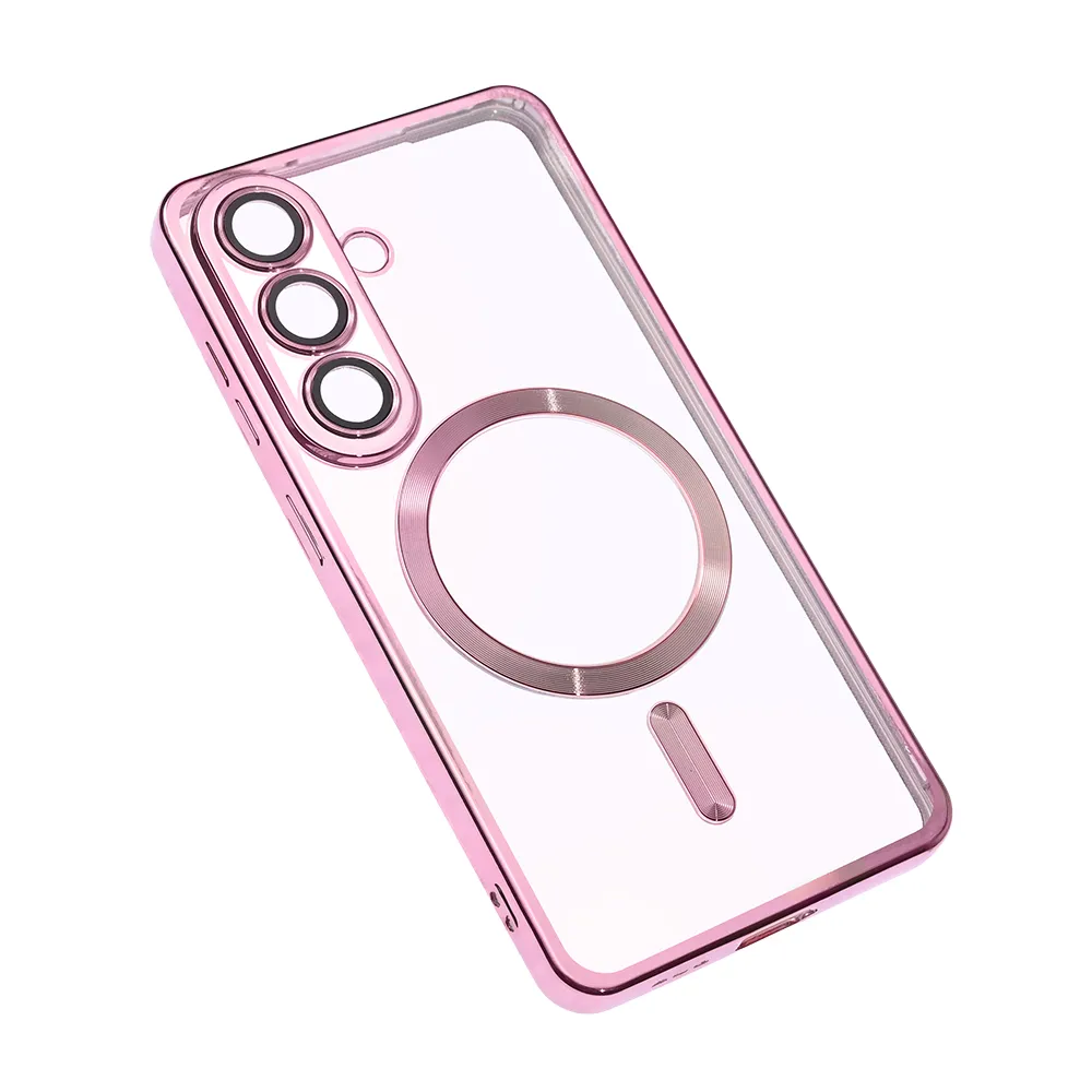 Maska Magsafe Lux za Samsung S946B Galaxy S26 Plus roze