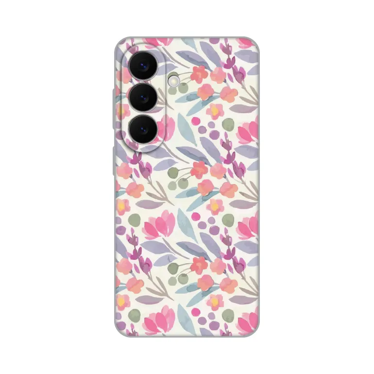 Maska Silikonska Print za Samsung S941B Galaxy S26 Watercolor Flowers