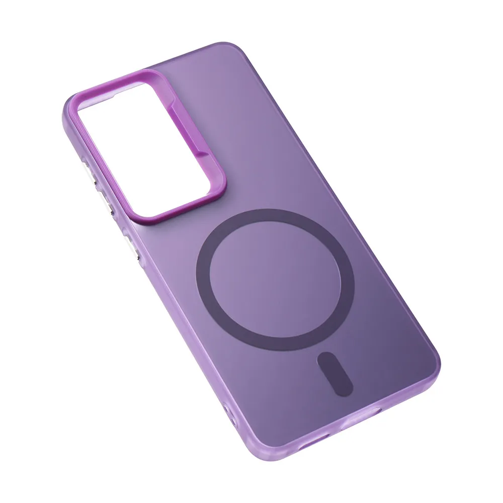Maska Magsafe Clear za Samsung S941B Galaxy S26 ljubicasta