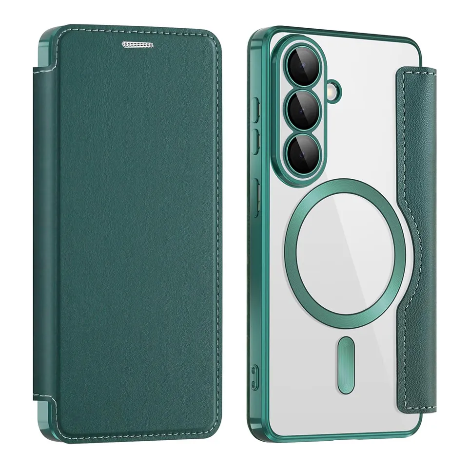 Maska Magsafe Lux Bi Fold za Samsung S941B Galaxy S26 zelena