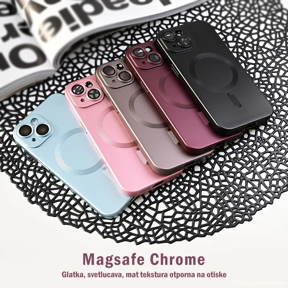 Maska Magsafe Chrome za Samsung S941B Galaxy S26 crna
