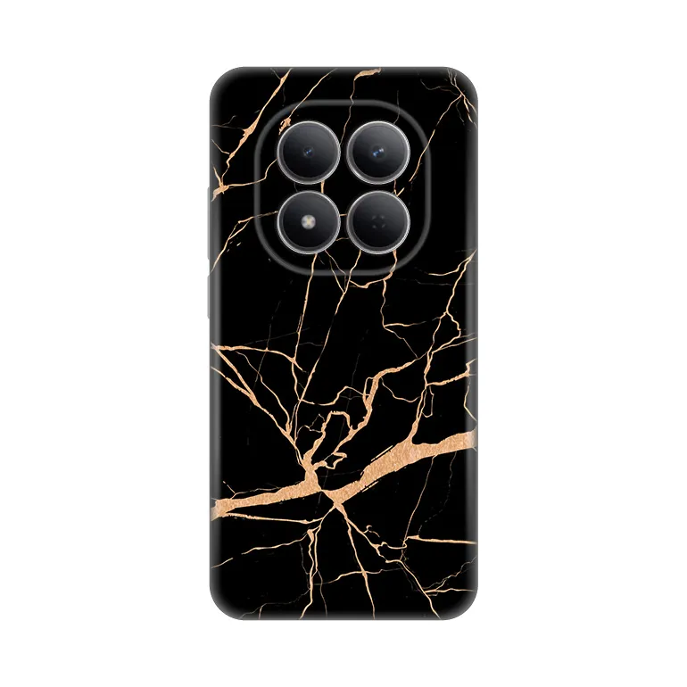 Maska Silikonska Print za Xiaomi Redmi Note 15 Pro 5G All Black
