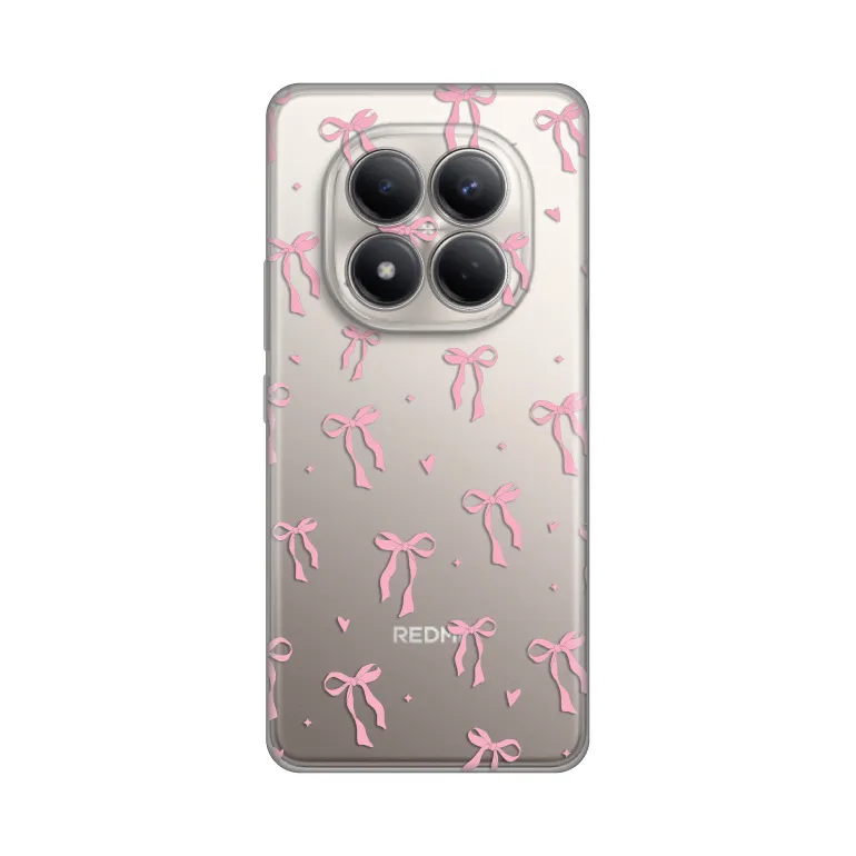 Maska Silikonska Print Skin za Xiaomi Redmi Note 15 Pro 4G Cute Bow