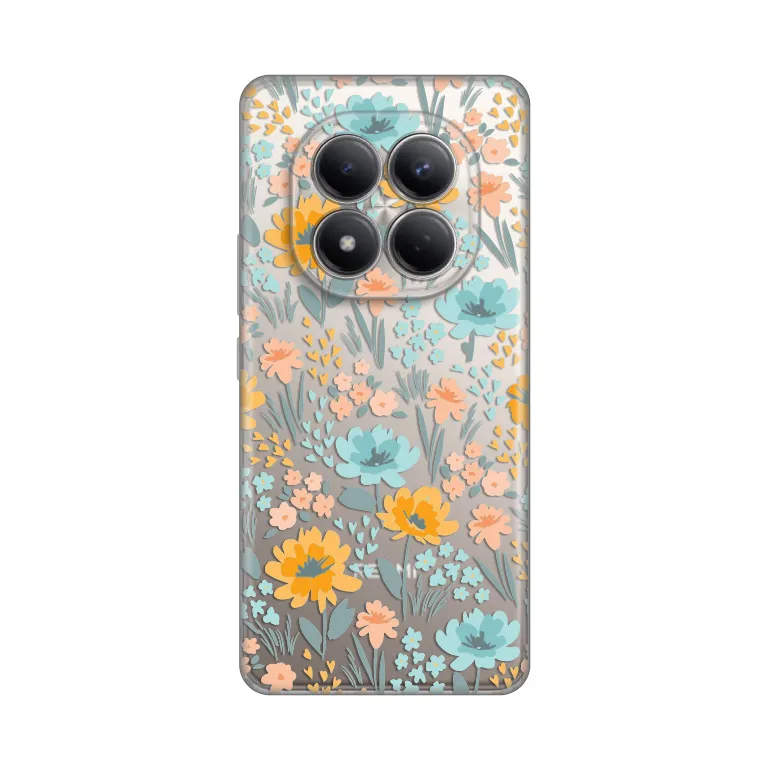 Maska Silikonska Print Skin za Xiaomi Redmi Note 15 Pro 4G Lovely Flowers