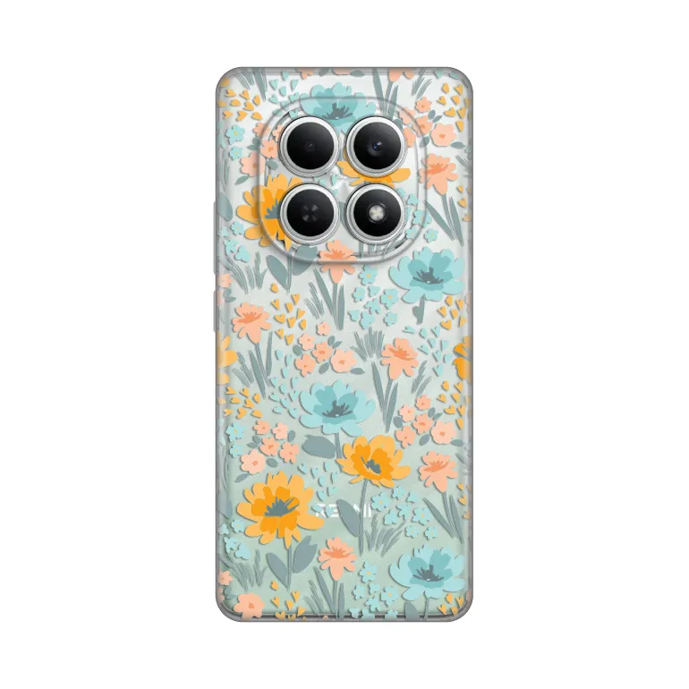 Maska Silikonska Print Skin za Xiaomi Redmi Note 15 4G/5G Lovely Flowers