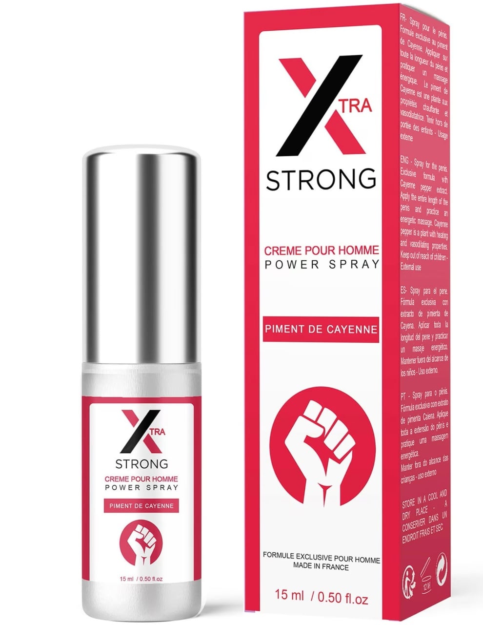 Sprej za jaku erekciju, X-Strong, 15 ml, 800284