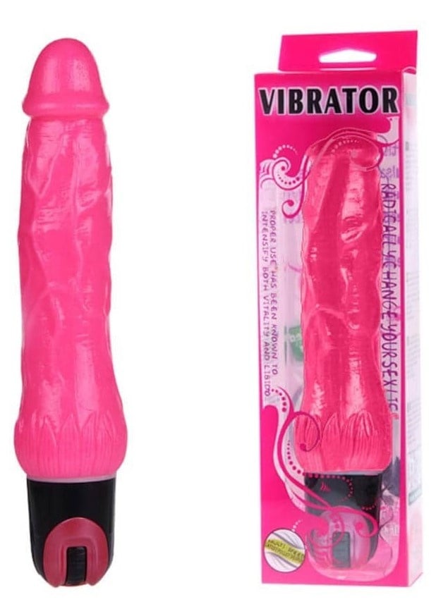 Realističan vibrator, Multi Speed Pink 24 cm, 307313