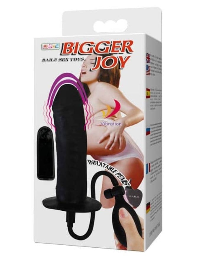 Naduvavajući analni vibrator, Bigger Joy, 310887