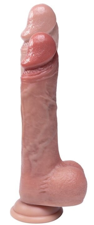 Silikonski dildo sa pomeranjem, Thrusting & Nodding 22 cm, 2001158