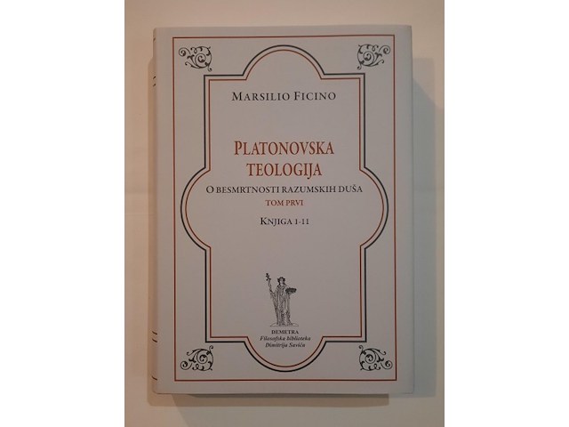 Platonovska teologija: O besmrtnosti razumskih duša