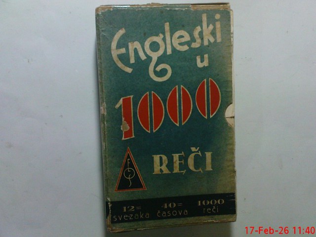 ENGLESKI U 1000 RECI -