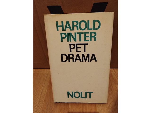PET DRAMA - HAROLD PINTER