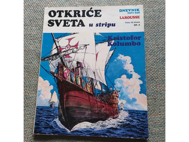 Otkriće sveta u stripu Kristofor Kolumbo