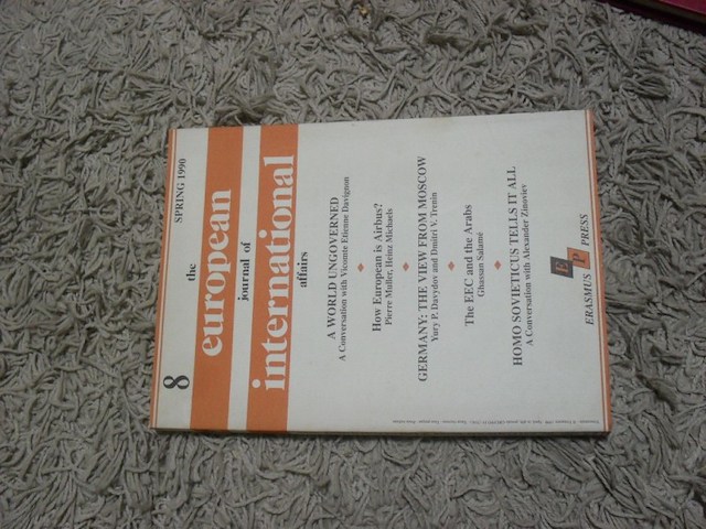 THE EUROPEAN JOURNAL OF INTERNATIONAL 8/1990
