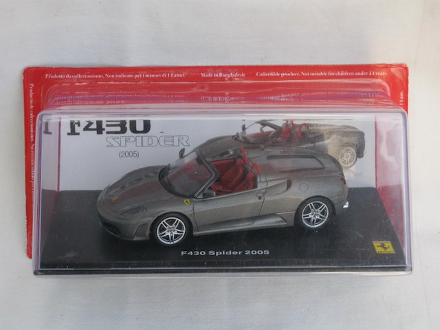 1:43 altaya ferrari F430 spider