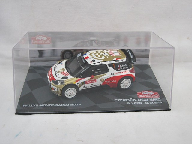 1:43 IXO/altaya citroen DS3 WRC