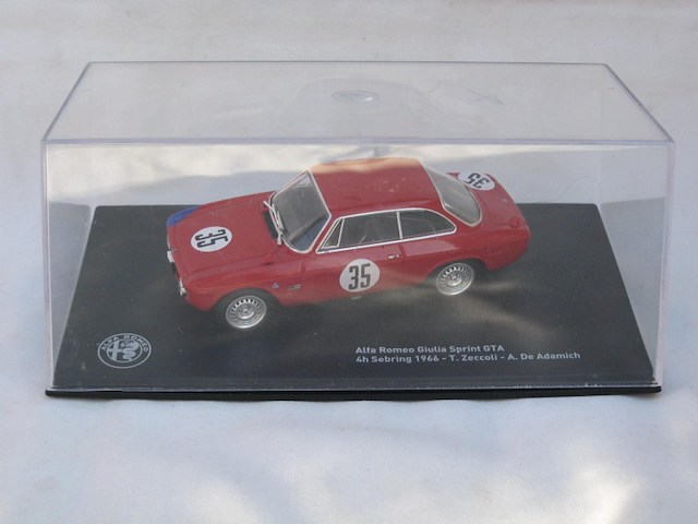 1:43 IXO/altaya alfa romeo giulia sprint GTA