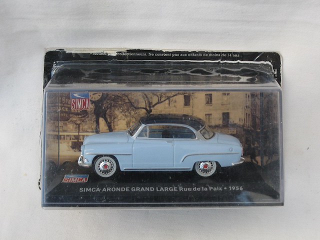 1:43 altaya simca aronde grand large