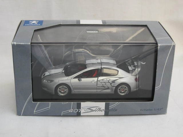 1:43 norev peugeot 407 silhouette