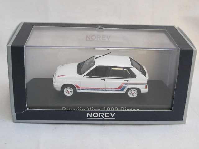 1:43 norev citroen visa 1000 pistes