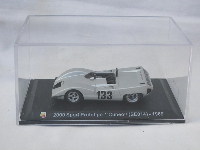 1:43 metro fiat abarth 2000 sport prototipo `Cuneo`