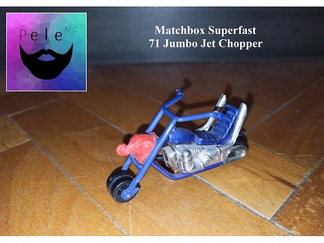 Matchbox Superfast 71 Jumbo Jet Chopper - RARITET