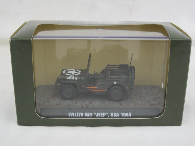 1:43 atlas willys MB jeep