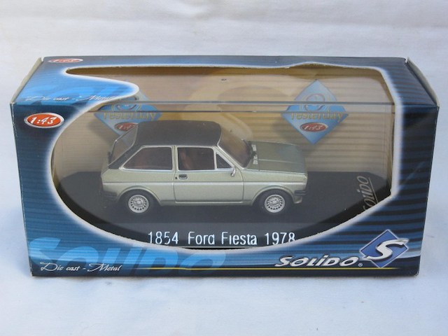 1:43 solido ford fiesta