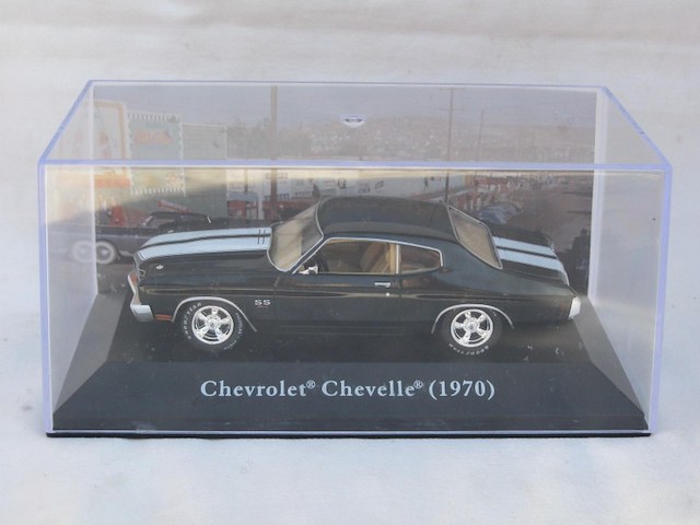 1:43 altaya chevrolet chevelle `70