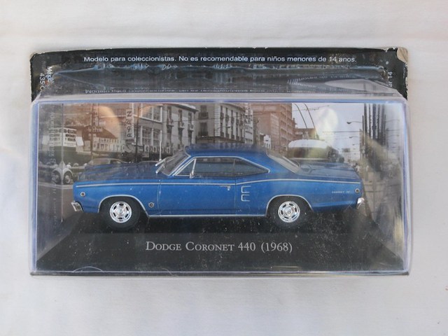1:43 altaya dodge coronet 440