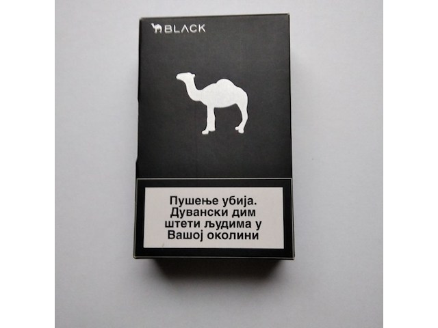 CAMEL black, prazna kutija