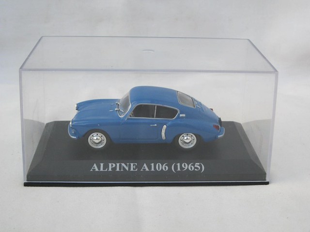 1:43 altaya alpine A106