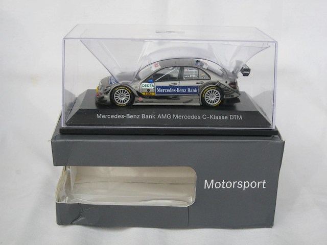 1:43 minichamps mercedes C klasse DTM
