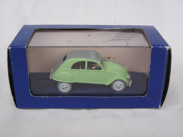 1:43 atlas tin tin citroen 2CV