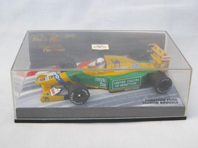 1:43 minichamps benetton ford B192