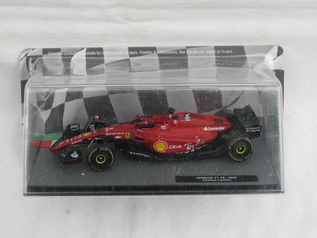 1:43 altaya F1 ferrari F1-75