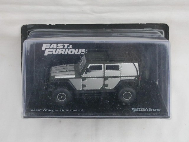 1:43 altaya FF jeep wrangler unlimited