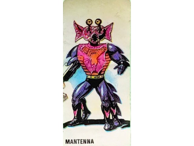 MANTENNA, He - Man sličica iz žvaka - odlepljena